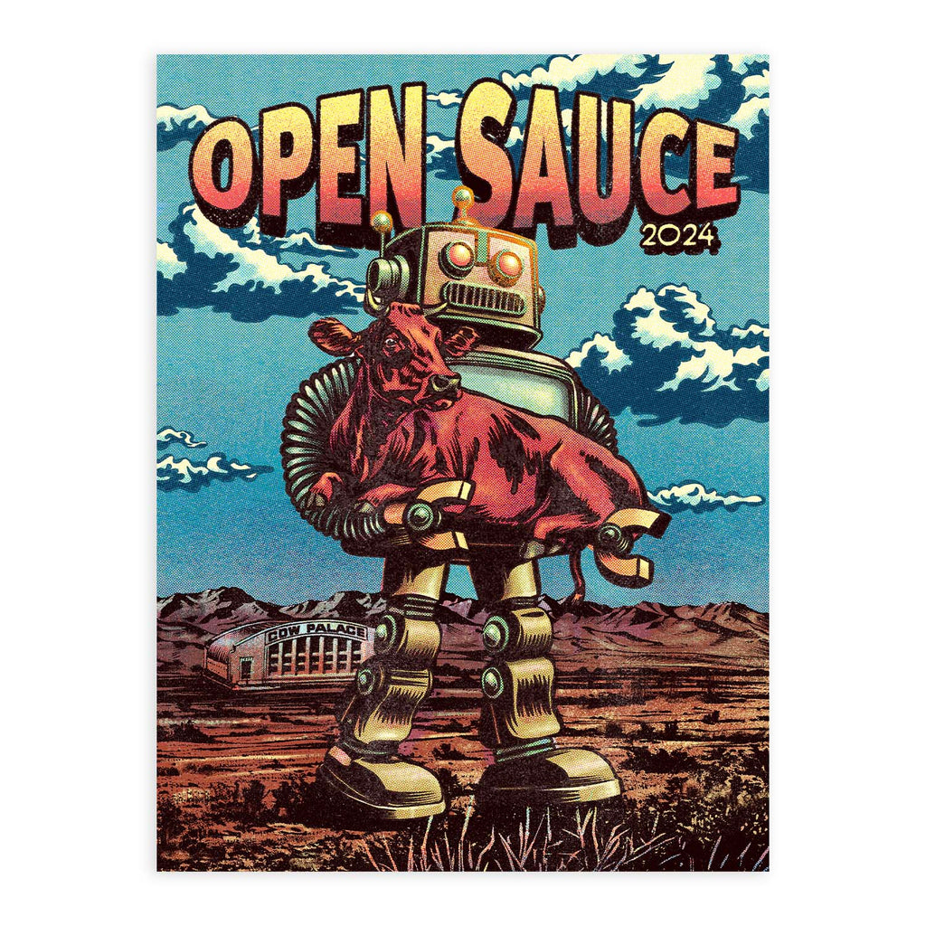 Open Sauce Poster 2024 – Cat Warehouse
