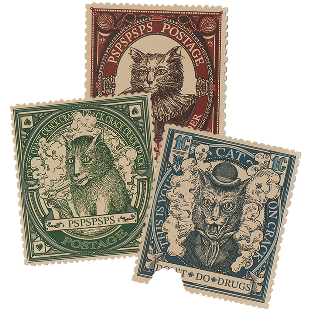 Crack Cats Postcards – Cat Warehouse