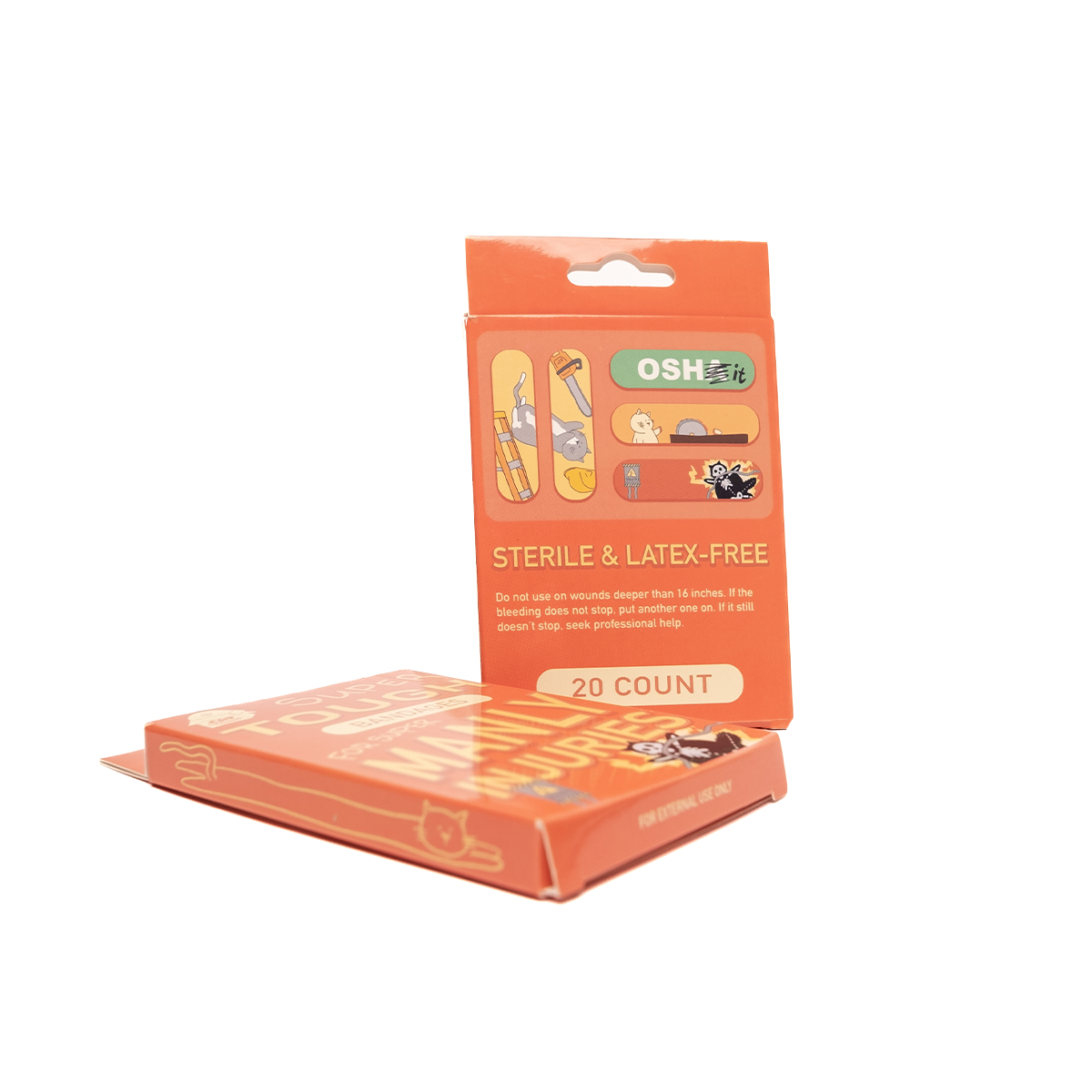 Super Tough Bandages for Super Manly Injuries – Cat Warehouse