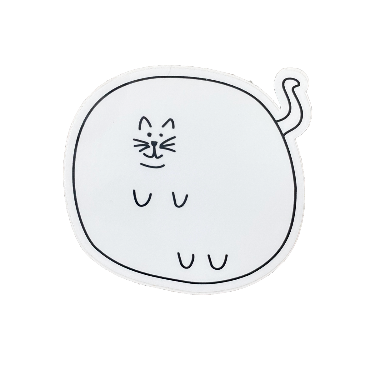 Fat Cat Sticker – Cat Warehouse